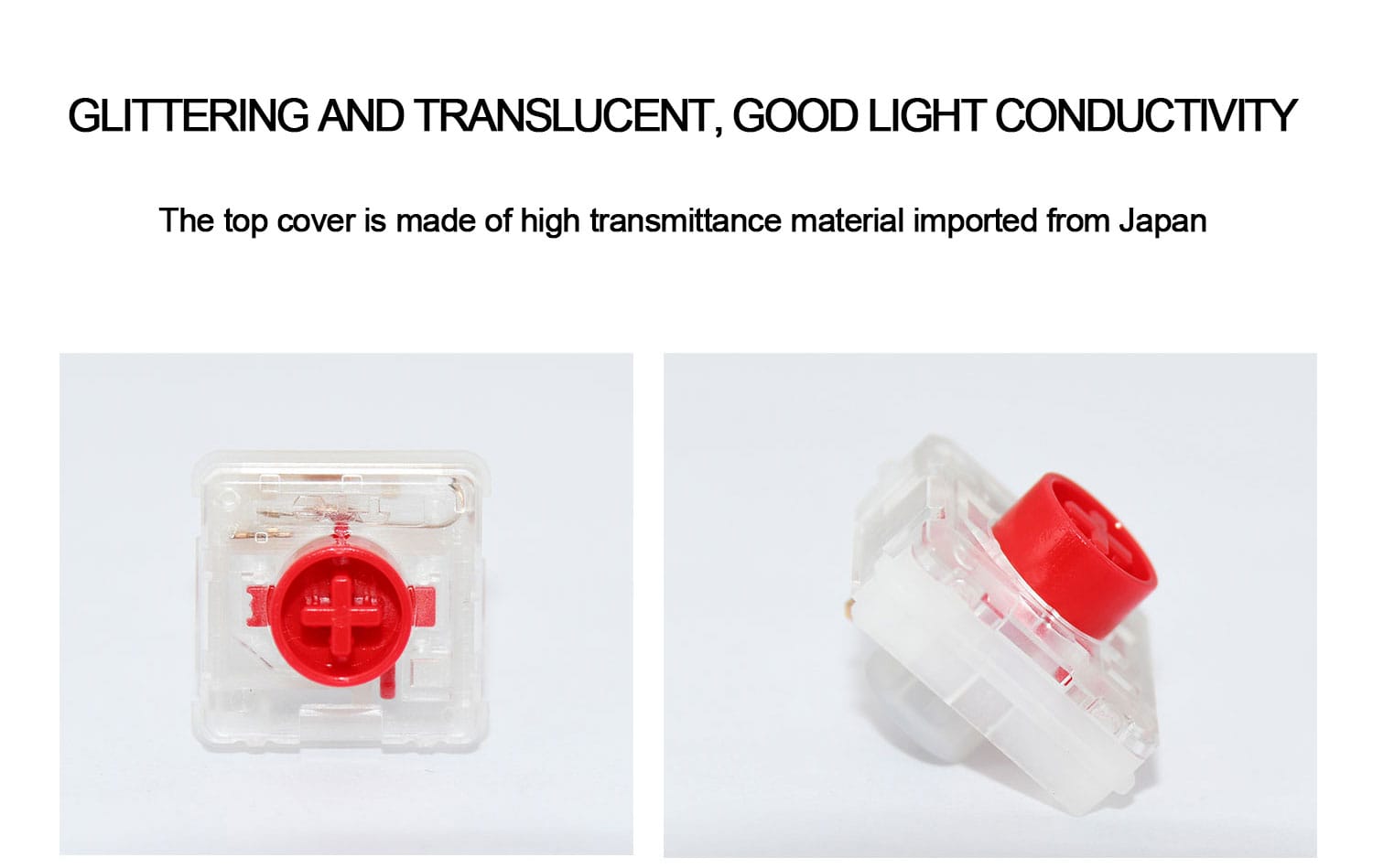 TTC Low Profile Red Switch (Linear) (Pack of 10) - StacksKB