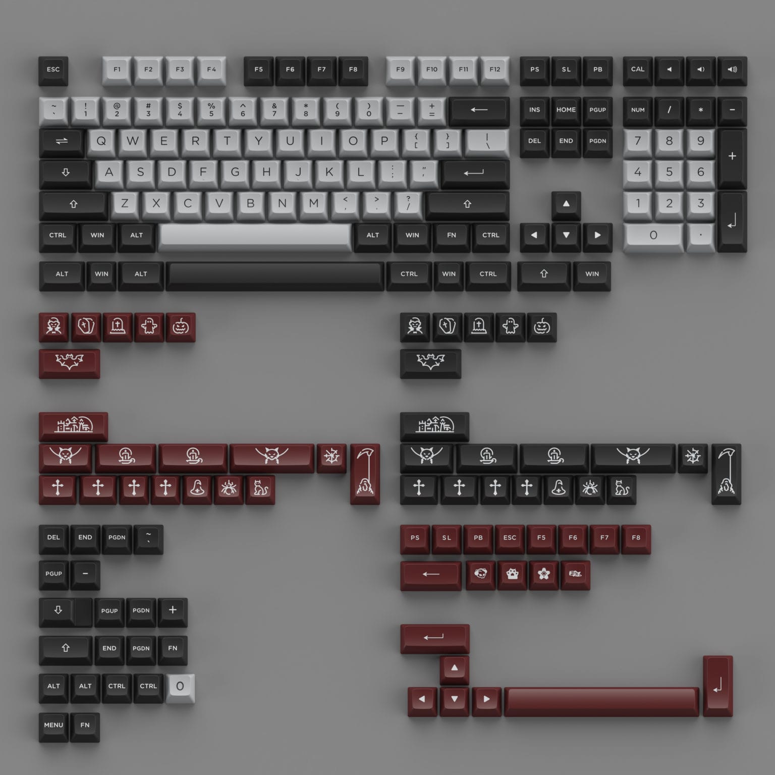 Akko Dracula Castle Keycap Set (ASA Profile) – StacksKB