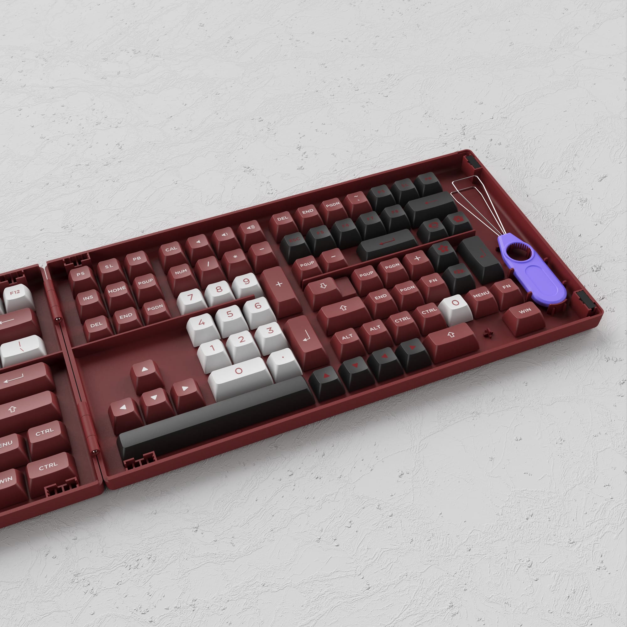 Akko Chicago Theme Keycap Set (ASA Profile) - StacksKB