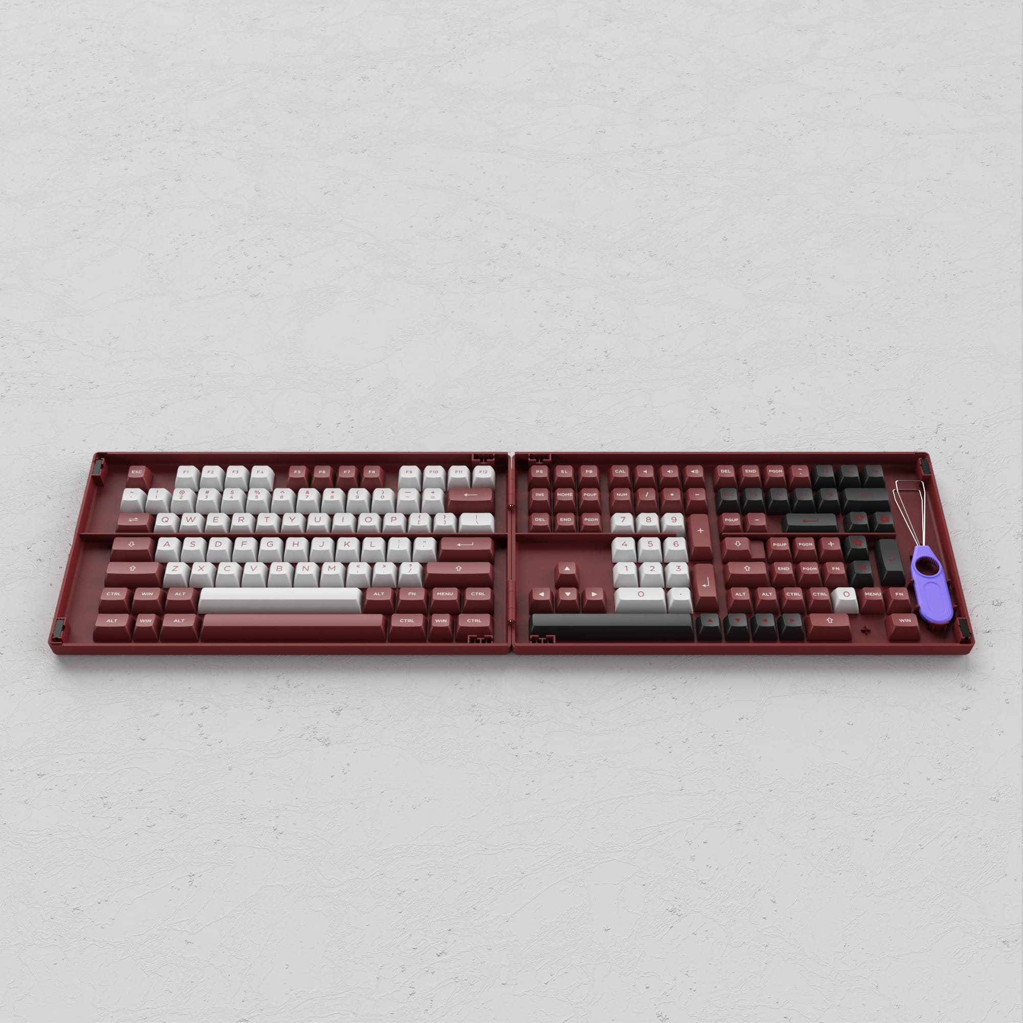 Akko Chicago Theme Keycap Set (ASA Profile) - StacksKB