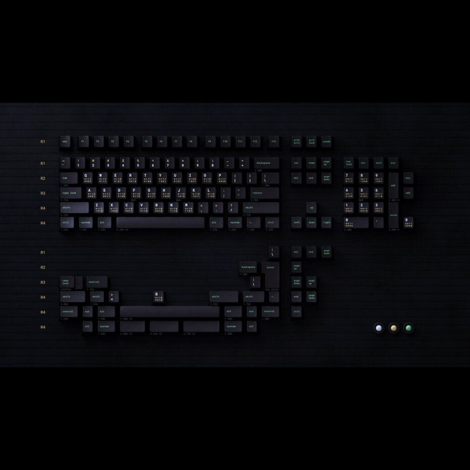 qPBT Terminal Keycap Set - StacksKB