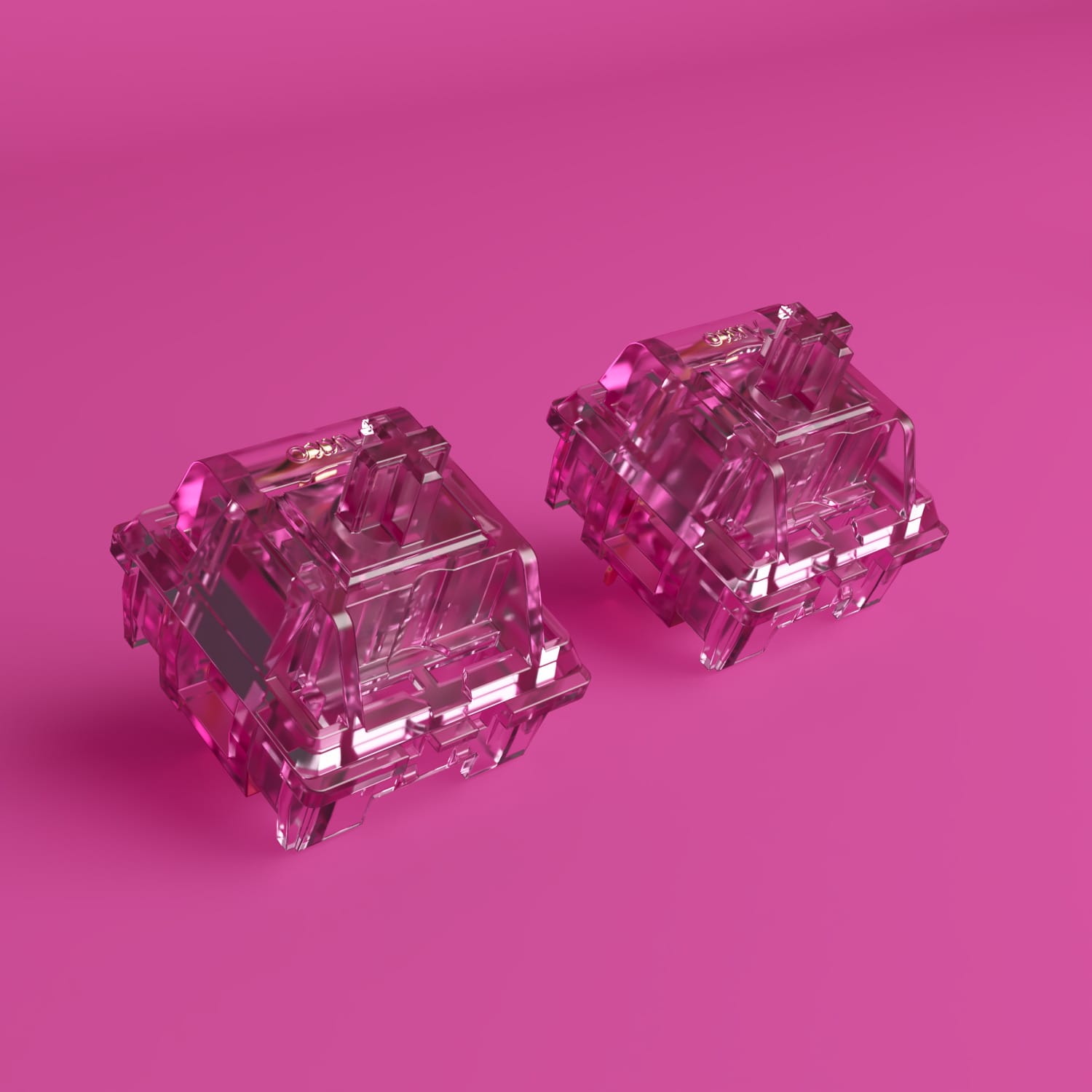 Akko CS Crystal Wine Red Switch (Pack of 45) - StacksKB