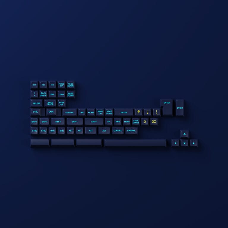 Akko Starry Sky (Starry Night) Keycap Set (OSA Profile) - StacksKB