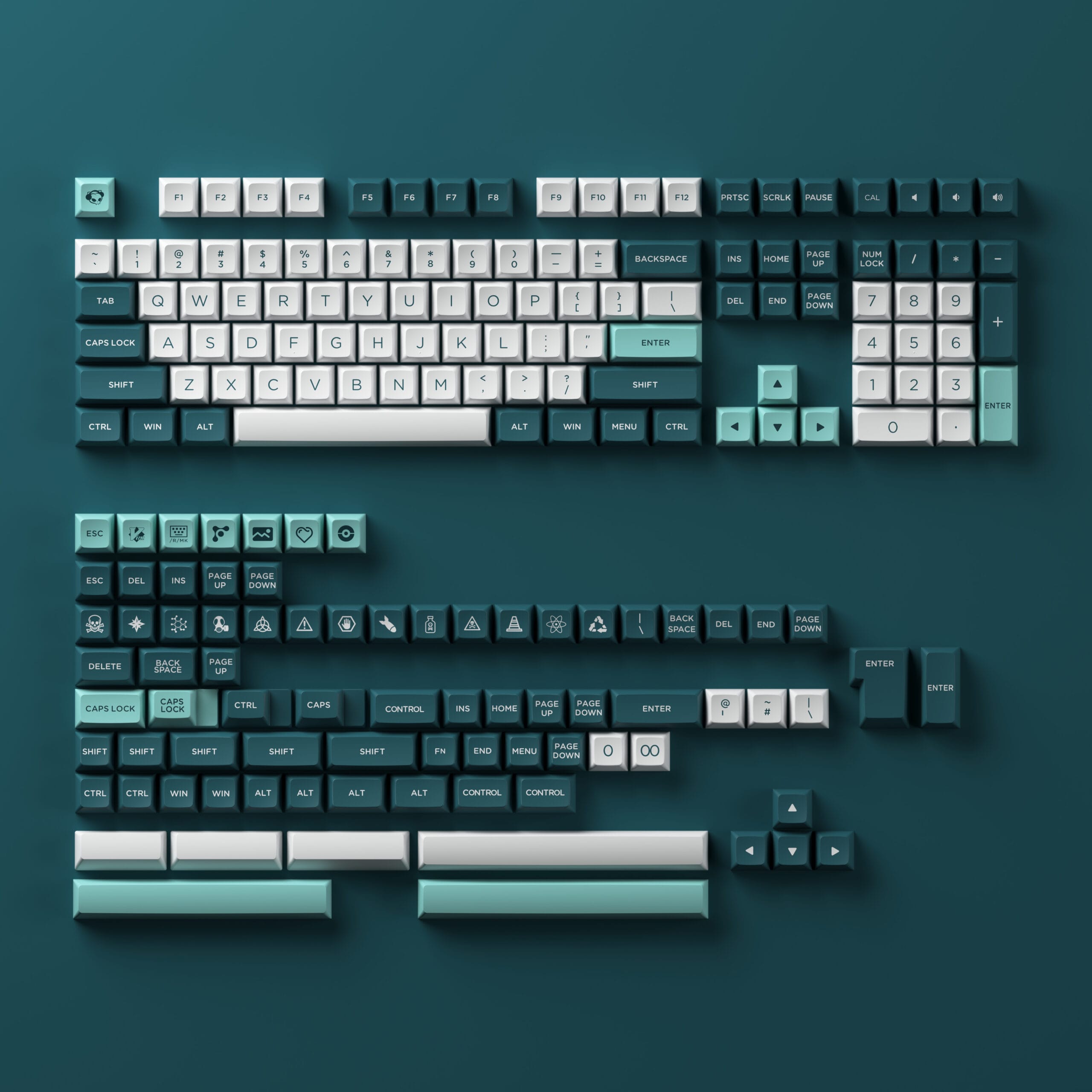 Akko Herb Garden Keycap Set (OSA Profile) - StacksKB