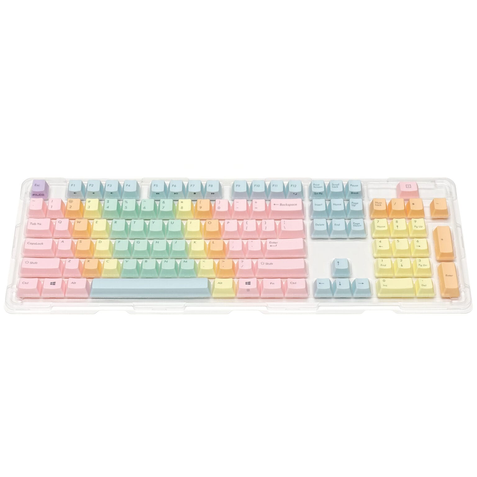 FILCO Macaron Keycap Set (Includes KeyPuller) – StacksKB