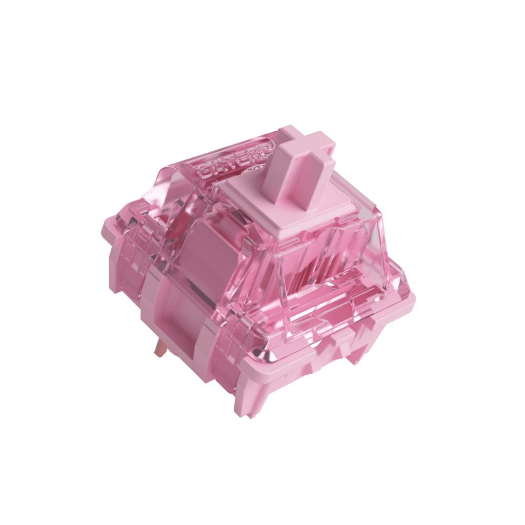 Gateron Pink Switches (Lubed) (Pack of 45) - StacksKB