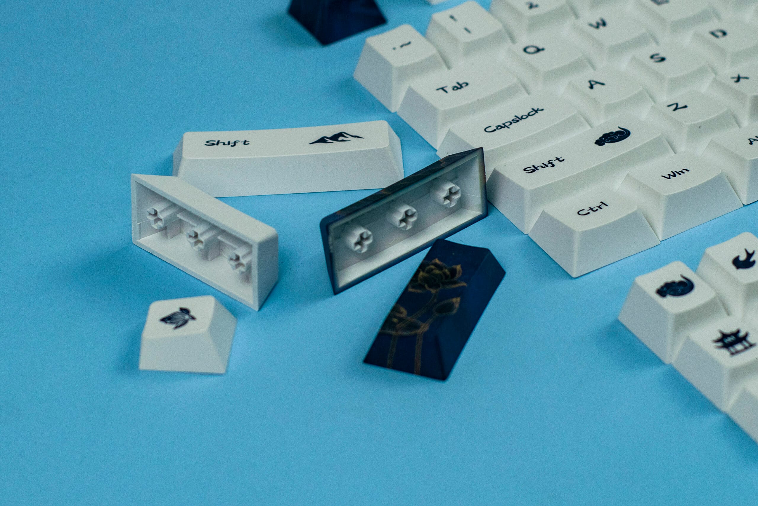 Aflion Wild Goose Cherry Profile PBT Keycaps - StacksKB