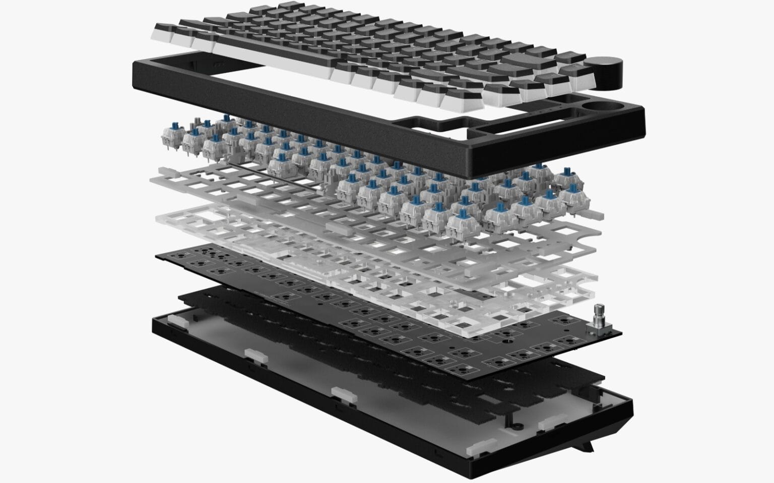 AEON Gaming Striker Stack Gasket Mount 75% Keyboard - StacksKB