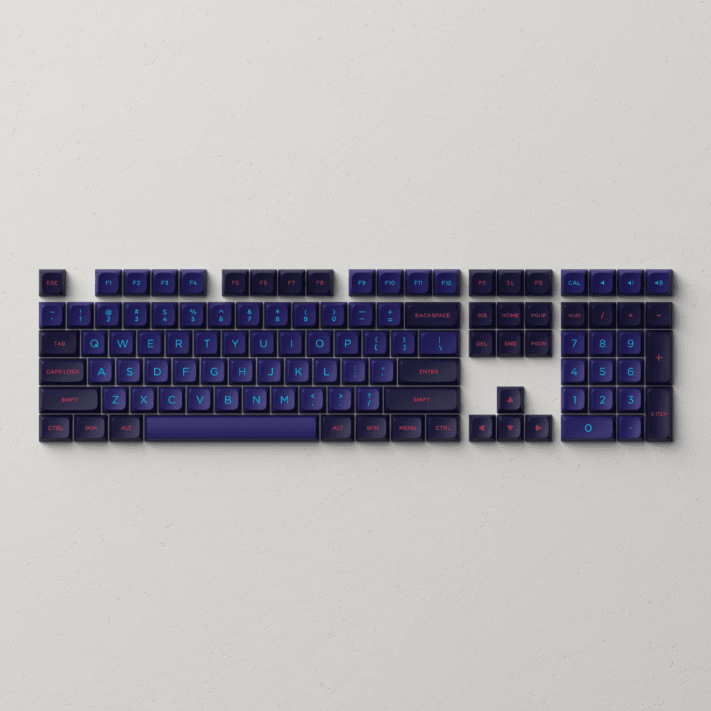 Akko Neon Keycap Set (MDA Profile) - StacksKB