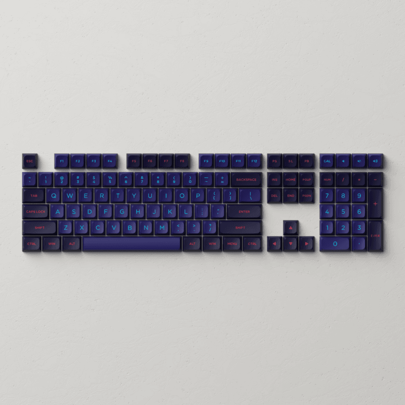 Akko Neon Keycap Set (MDA Profile) - StacksKB