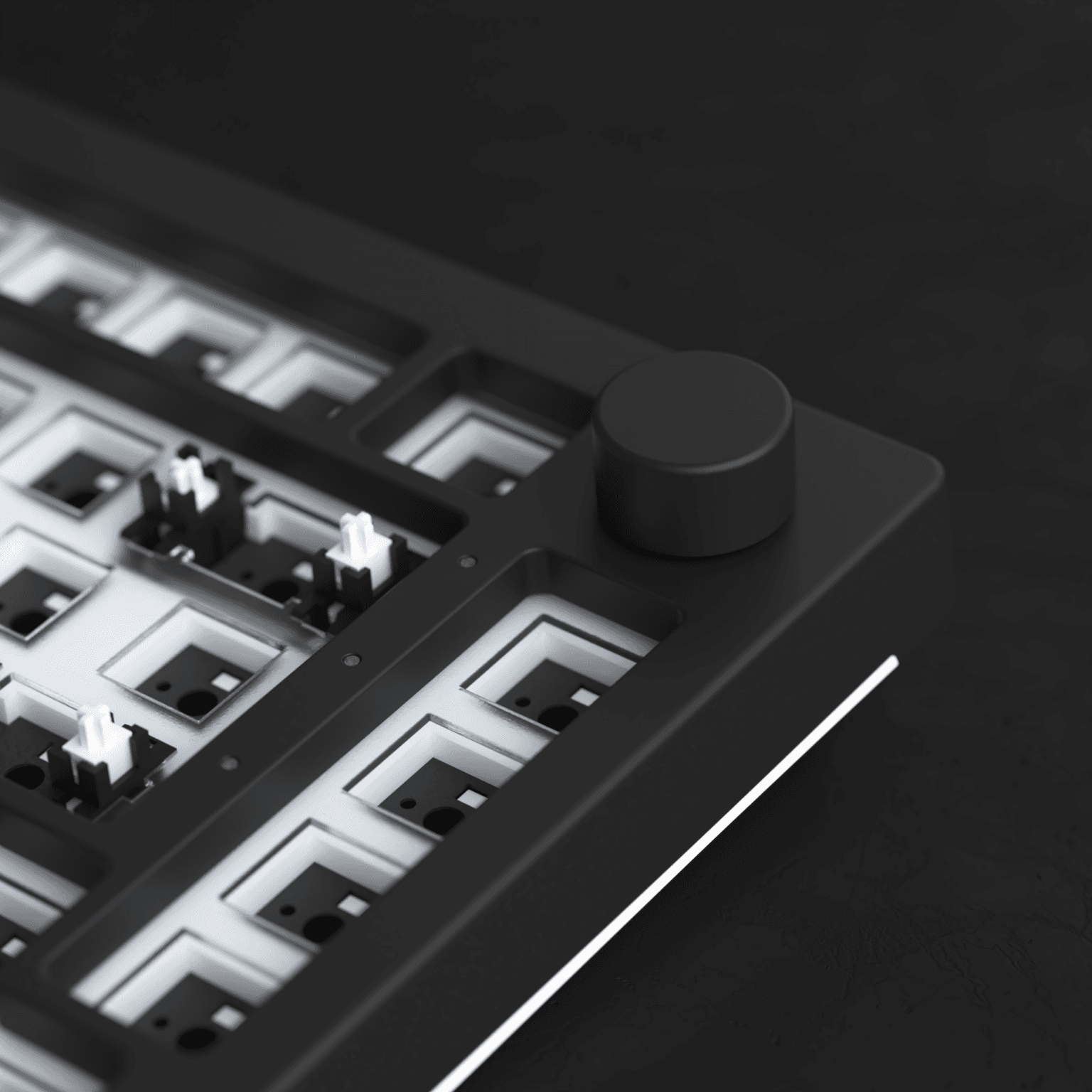 Akko 5075S Barebones Via - StacksKB