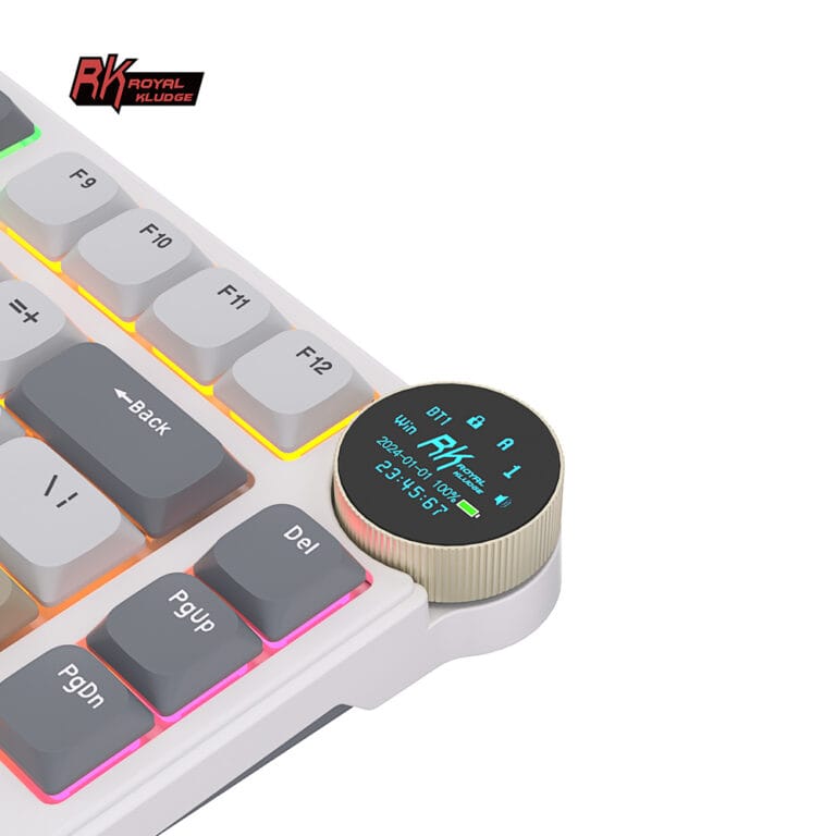 Royal Kludge RK N80 75% Low Profile Wireless Keyboard – StacksKB