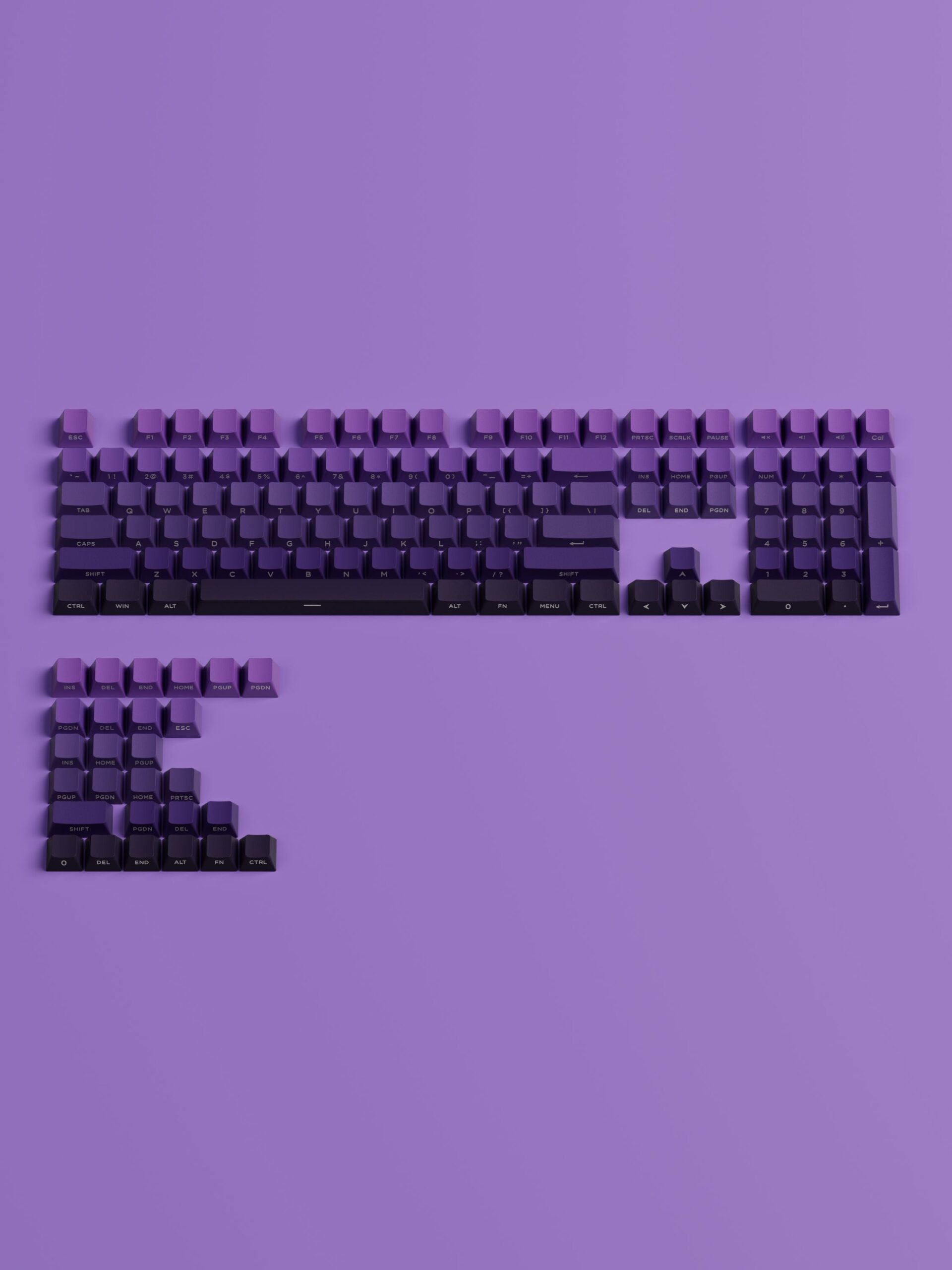 Veekos Gradient Keycaps (Cherry Profile) (135 keys) - StacksKB